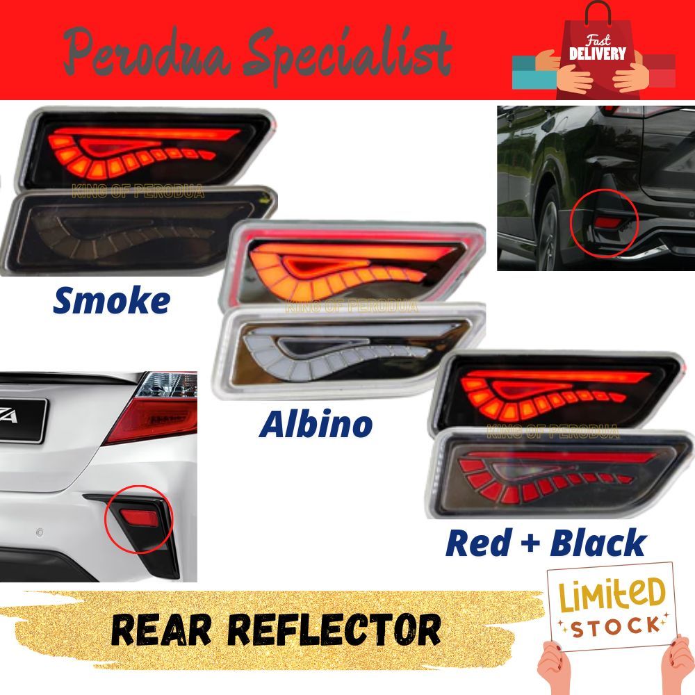 DTK Demon Eye Deisgn Perodua Bezza 2020-2024/Ativa/Alza 2022-2024 4 in 1 New Design Rear ...