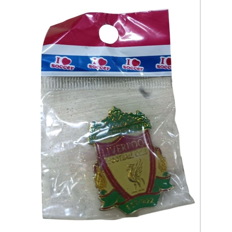 Liverpool Football Club logo sticker pin badge | Shopee Malaysia