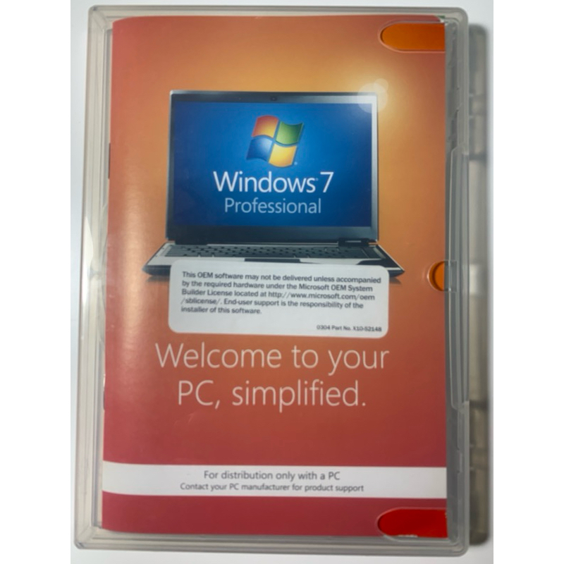 Microsoft Windows Pro7 Sp1 64bit English 1pk DSP OEI 611 DVD | Shopee ...