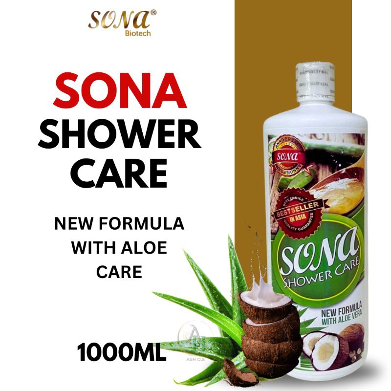 SONA SHOWER CARE WITH NEW FORMULA 1000ML | Shopee Malaysia