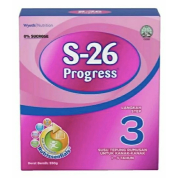 Wyeth S-26 Progress Step 3 Milk Powder - (200g) [1 - 3 Years] (Exp ...
