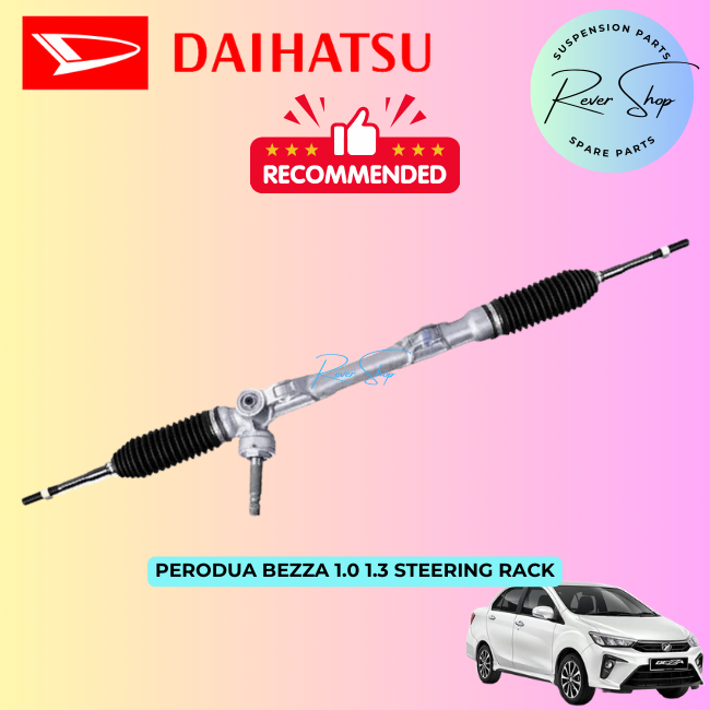 100% New Perodua Bezza 1.0 1.3 16-23Y Steering Rack include Rack End [3 ...