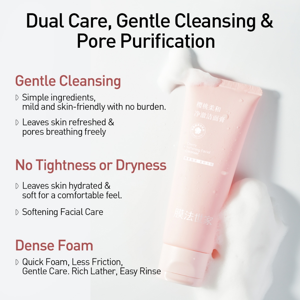 Mask Family Soft & Cleaning Cleanser (80g) | Shopee Malaysia