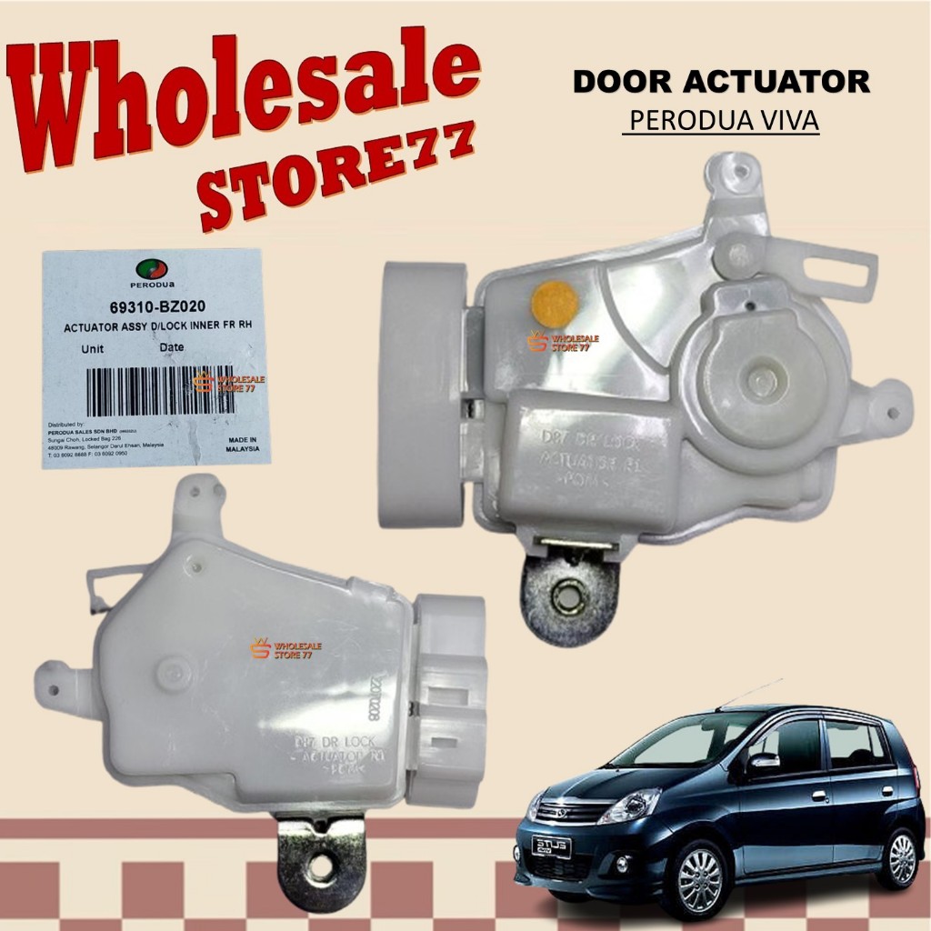 ORIGINAL | PERODUA VIVA ELITE CENTER LOCKING MOTOR ACTUATOR DOOR INNER ...