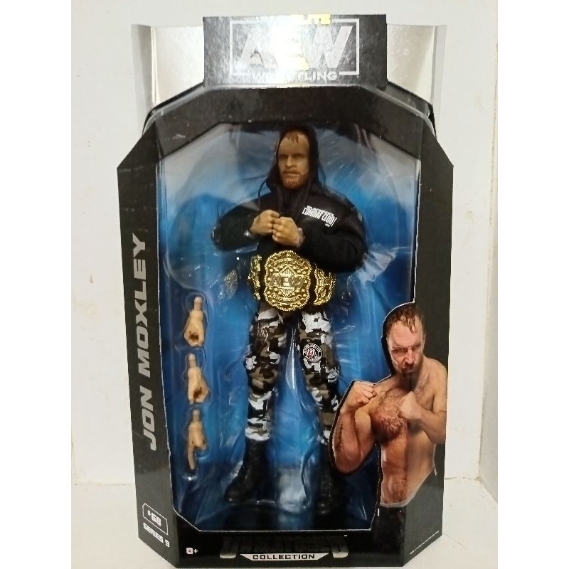Jazwares AEW Unmatched Series 9 Jon Moxley Wrestling Action Figure ...