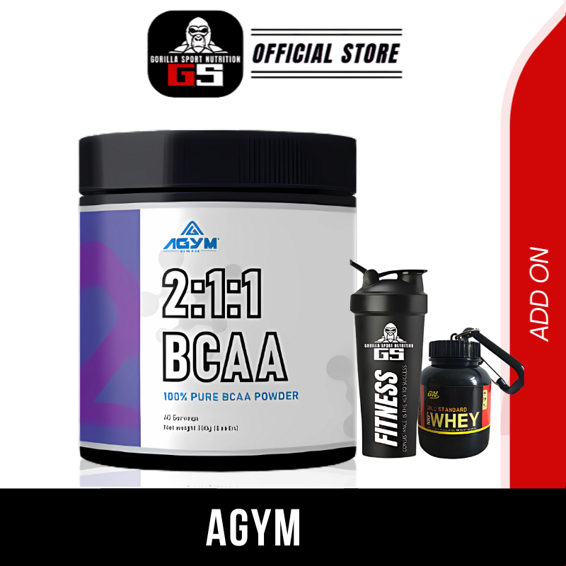 Agym Bcaa Amino Acid Agym Nutrition Muscle Recovery`60 Scoop | Shopee ...