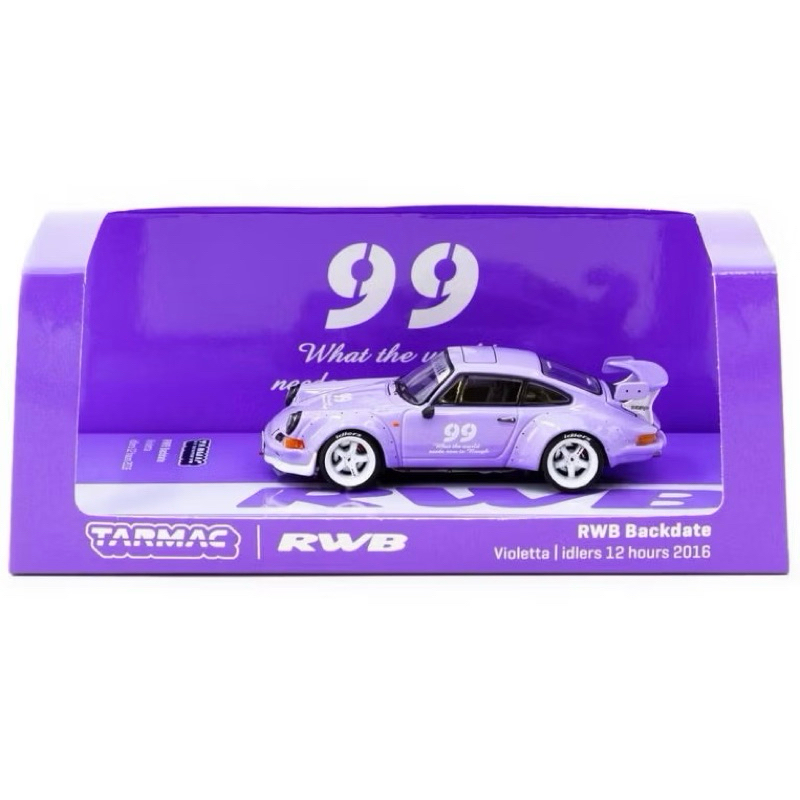 TARMAC WORKS 1/64 RWB BACKDATE VIOLETTA IDLERS 12 HOURS 2016 | Shopee ...