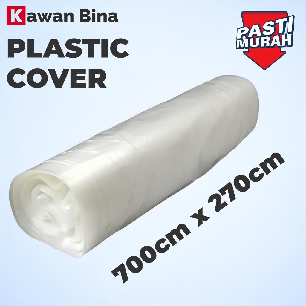 Beg Pelindung Kain Plastik Plastic Drop Cloth Protective Bag 9ft x 23ft ...