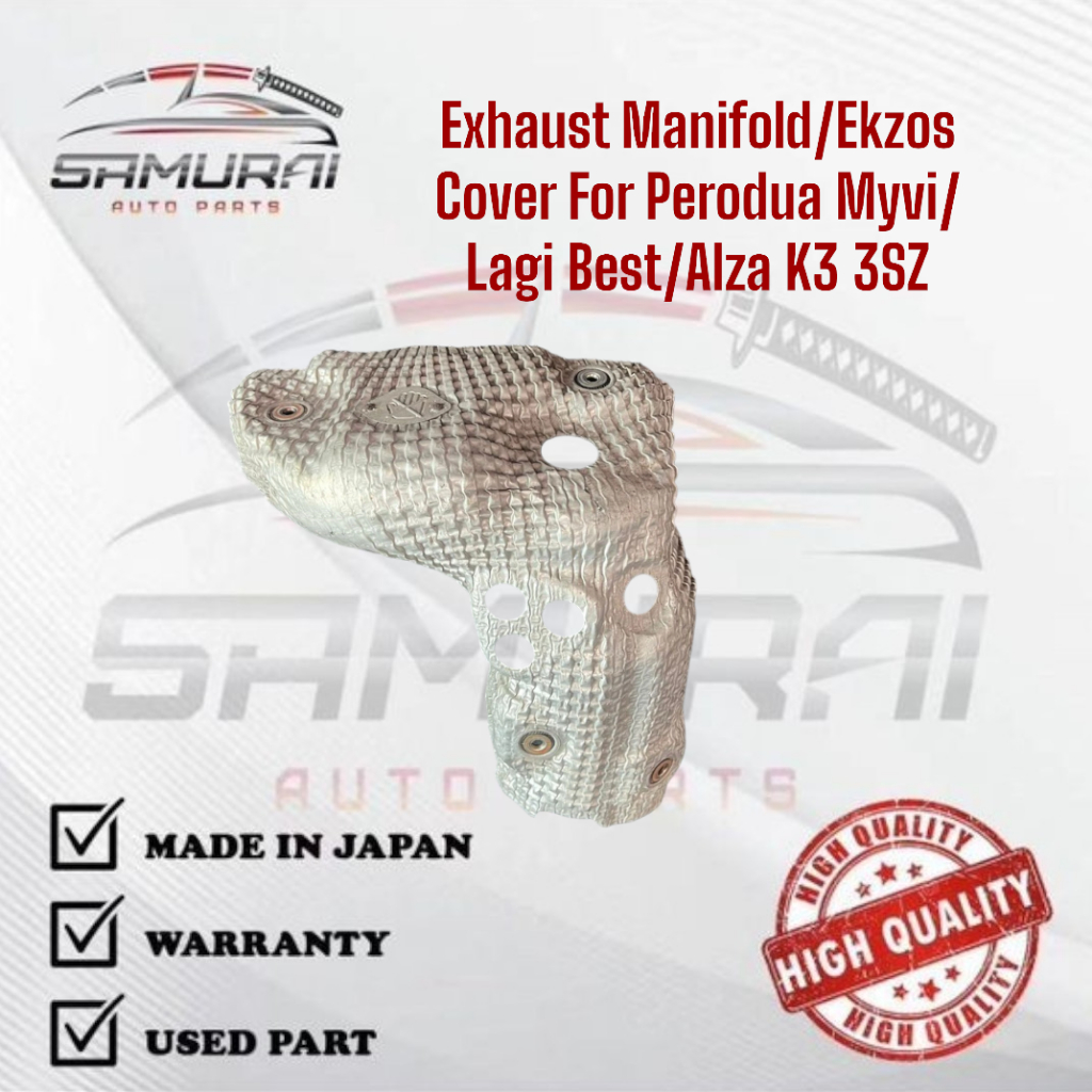 K3 3SZ Exhaust Manifold/Ekzos Cover/Perodua Myvi/Lagi Best/Alza ...