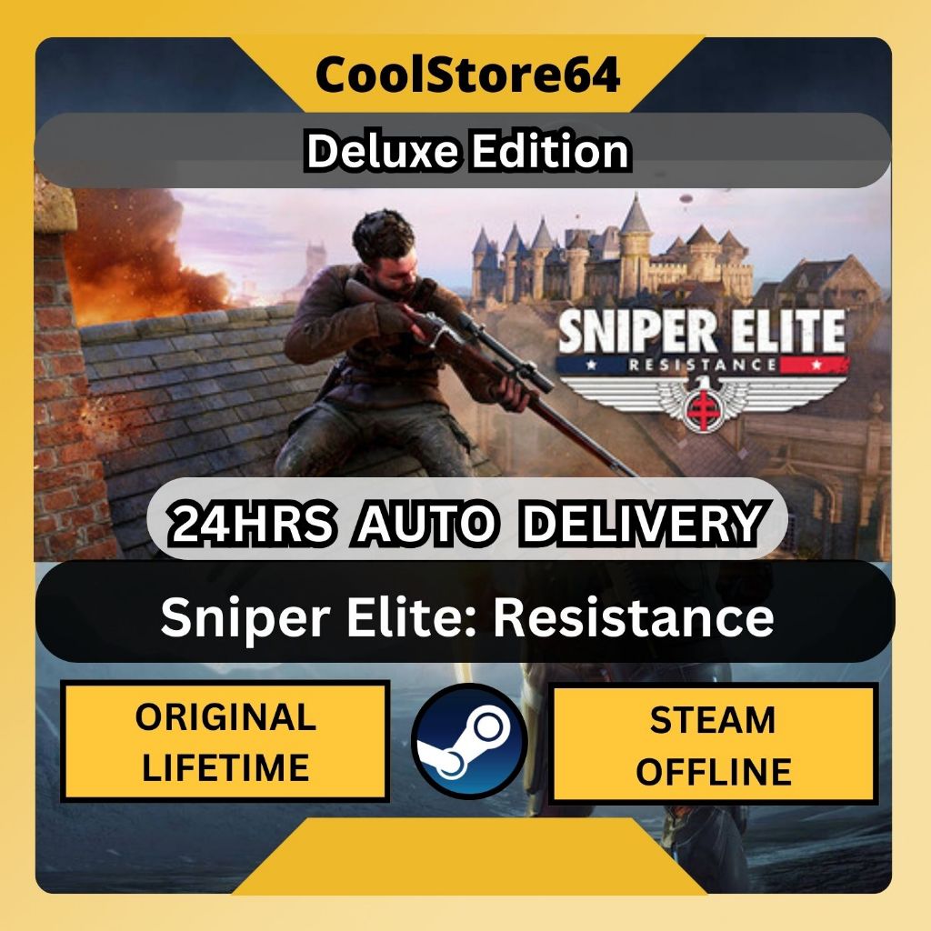 Sniper Elite: Resistance [Auto Delivery][Steam Offline] | LIFETIME | PC ...