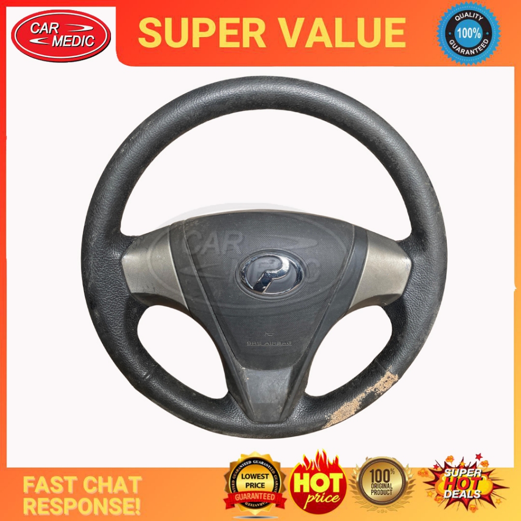 Original Perodua Bezza 1.0 Steering Wheel (Used) | Shopee Malaysia