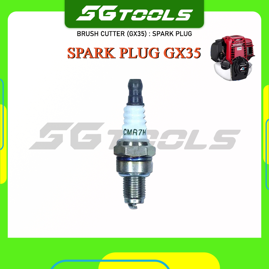 SPARE PART (GX35): SPARK PLUG FOR HONDA GX35 /PLUG API MESIN RUMPUT ...
