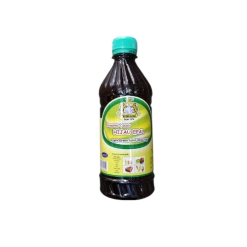 CAP DUA KUCING HALAL Pewarna Cecair Hijau Epal / Apple Green Food ...