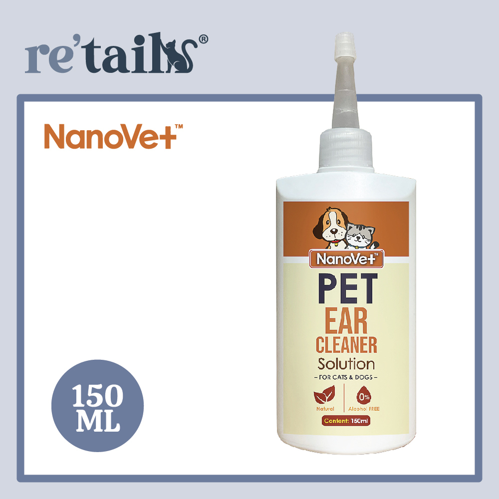 Nanovet Pet Ear Cleaner Solution for Cat & Dog (150ml) | Shopee Malaysia