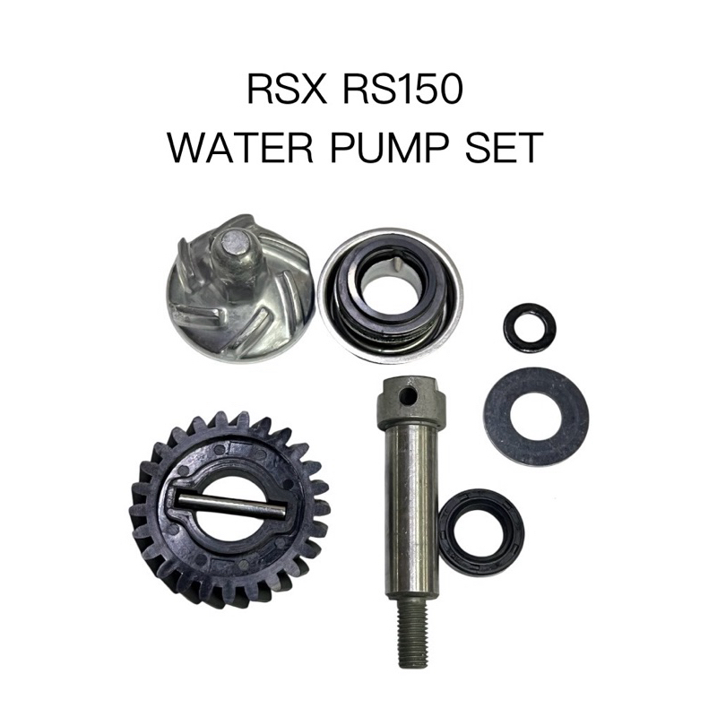 HONDA RSX RS150 V1 V2 WATER PUMP SET OIL SEAL / SHAFT / FAN / GEAR ...