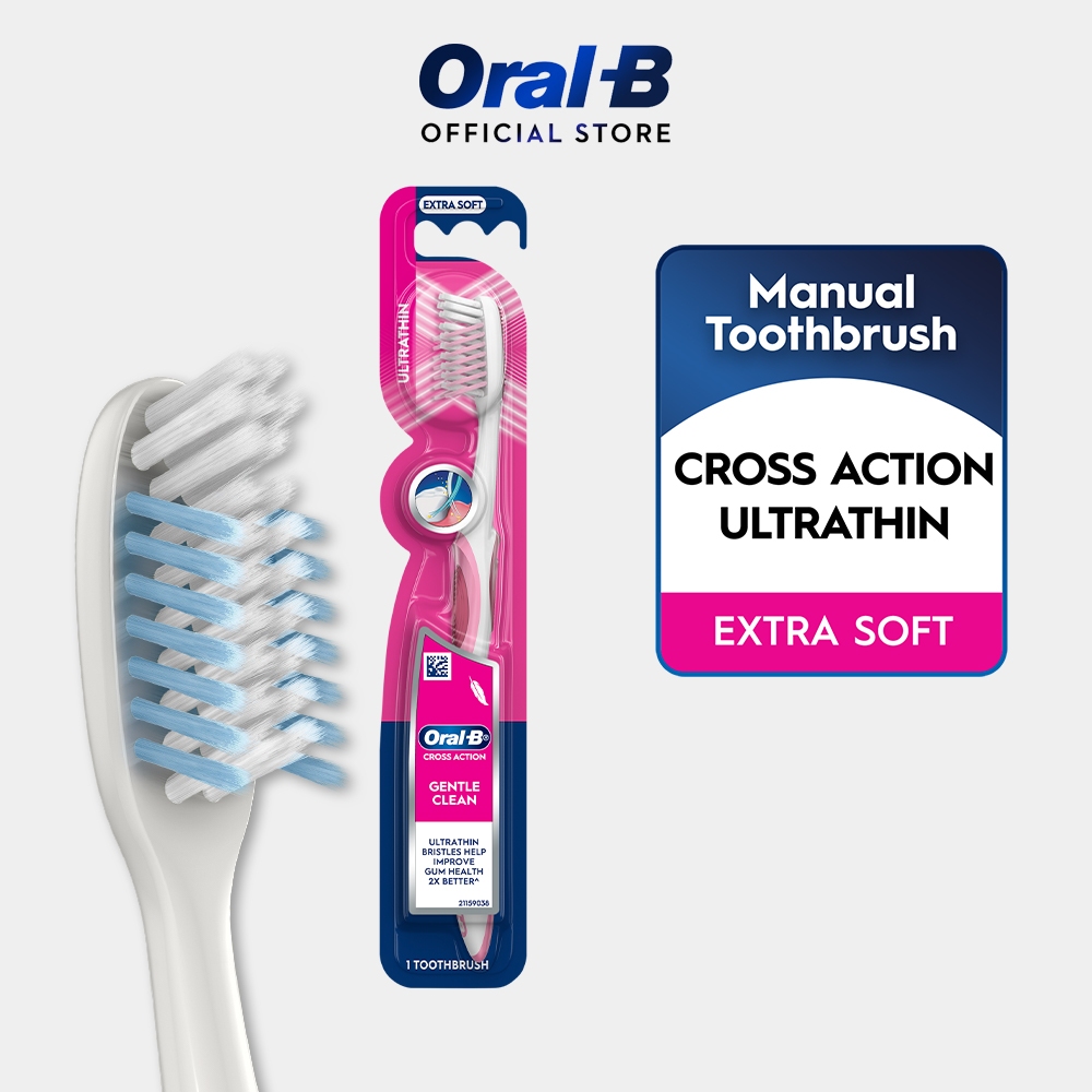 Oral-B Cross Action Ultrathin Toothbrush 1 count | Shopee Malaysia