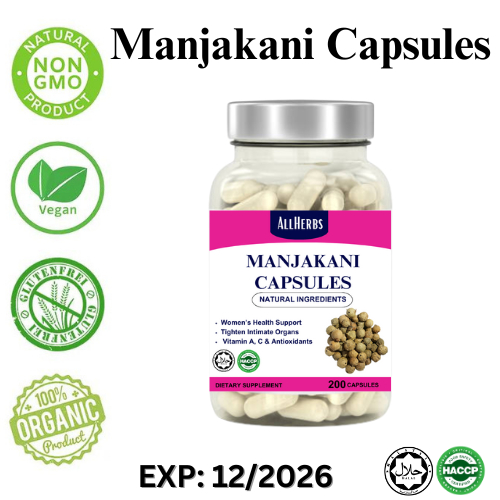 MANJAKANI KAPSUL ORIGINAL - 200 BIJI | RICH OF VITAMIN A, C ...