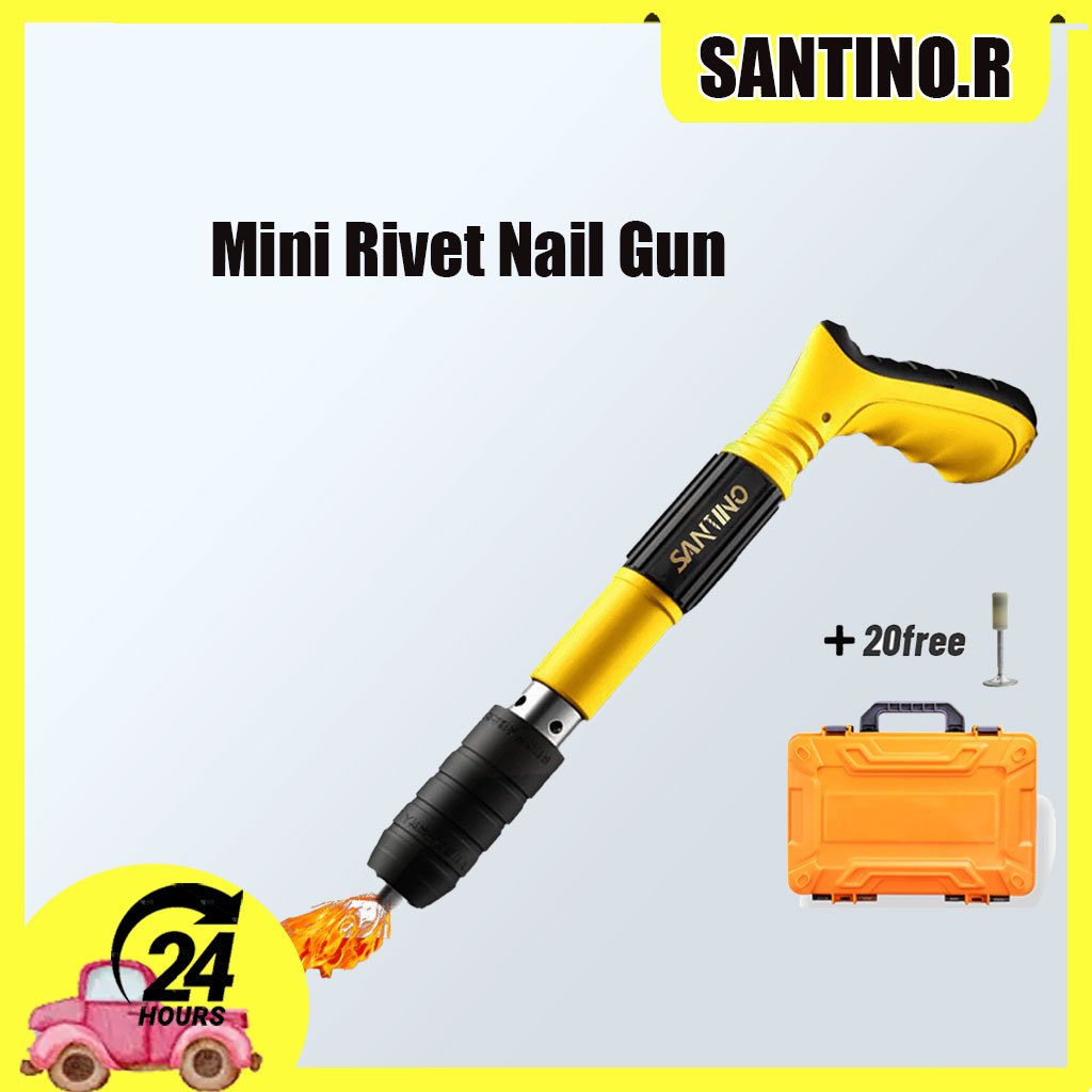 Mini Rivet Nail Gun (Give 20 Nails) Manual Steel Nails Gun Concrete ...