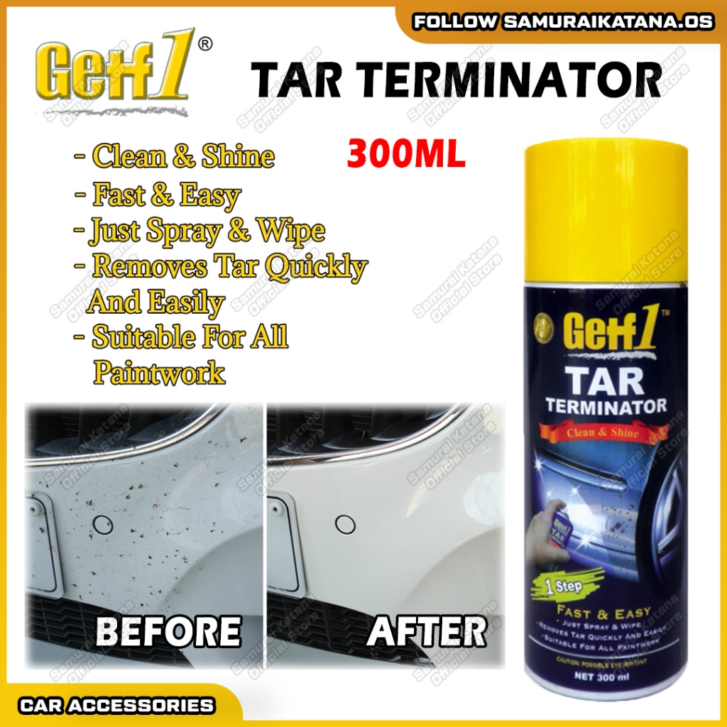 Getf1 Tar Terminator 300ml Asphalt Remover Oil Degreaser Grease Cleaner ...
