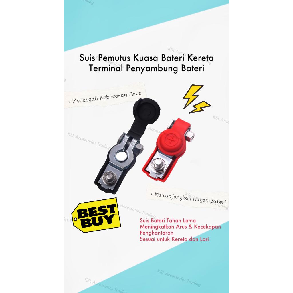 Car Battery Terminal Clamp Terminal Klem Bateri Kereta | Shopee Malaysia