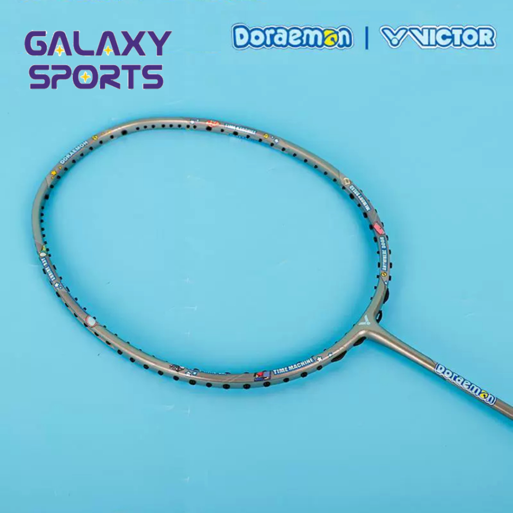 VICTOR X Doraemon Collaboration Series Badminton Racket TK-DRM | Shopee ...