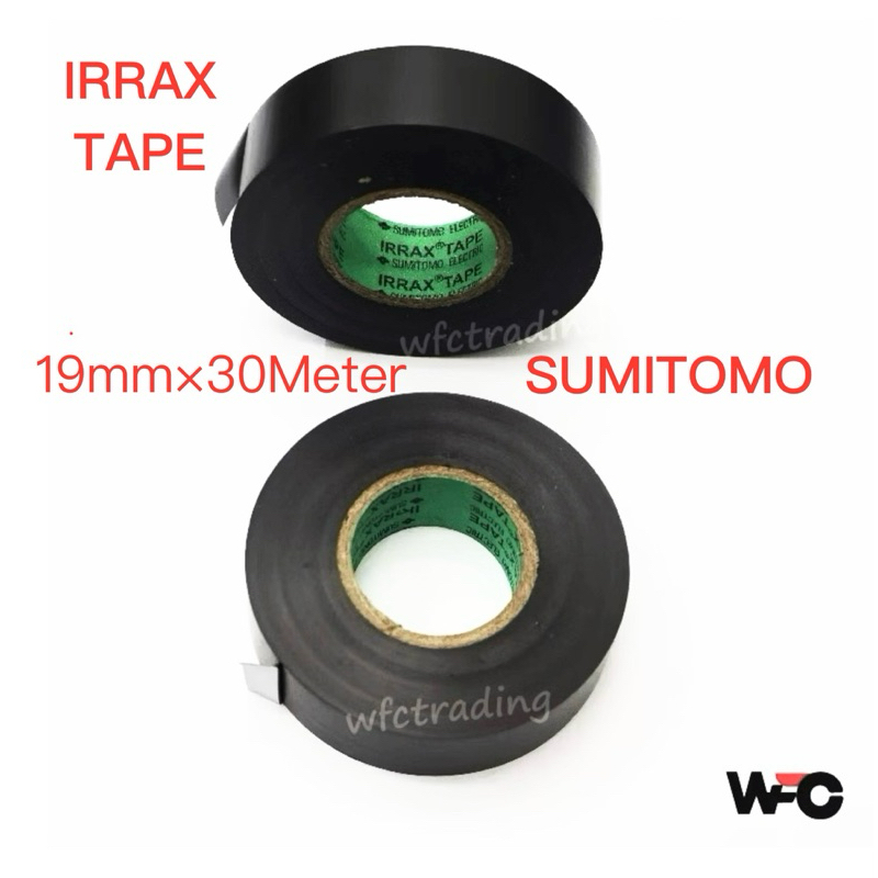 Irrax Sumitomo Tape Electrical Tape Car Accessories Wayar Black Tape ...