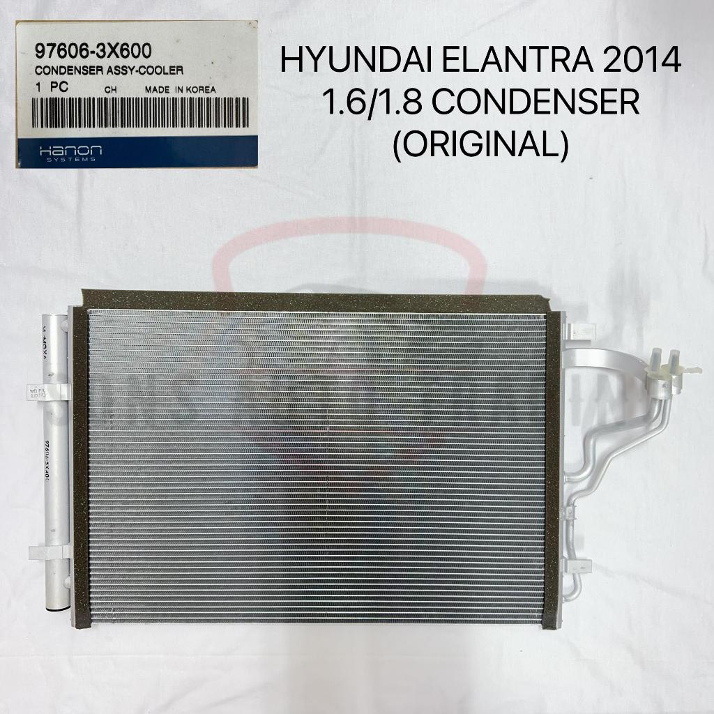 97606-3X600 (HANON ORIGINAL) HYUNDAI ELANTRA 2014 1.6/1.8 CONDENSER ...