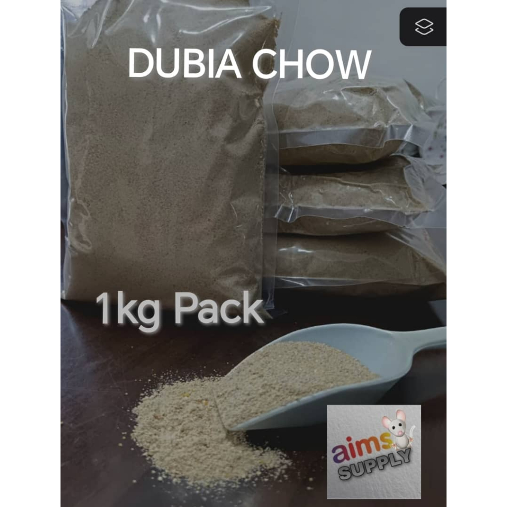 DUBIA ROACH CHOW (1KG) MAKANAN DUBIA ROACH (Introduction Price ...