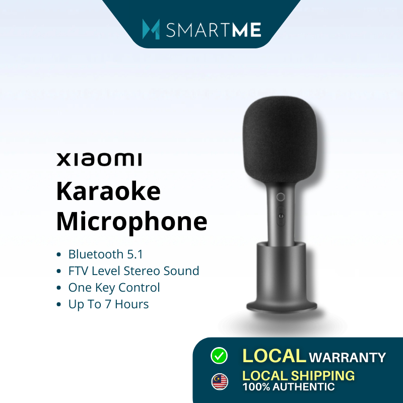 Xiaomi Mijia Karaoke Song Microphone Bluetooth 5.1 Stereo Sound Effect ...