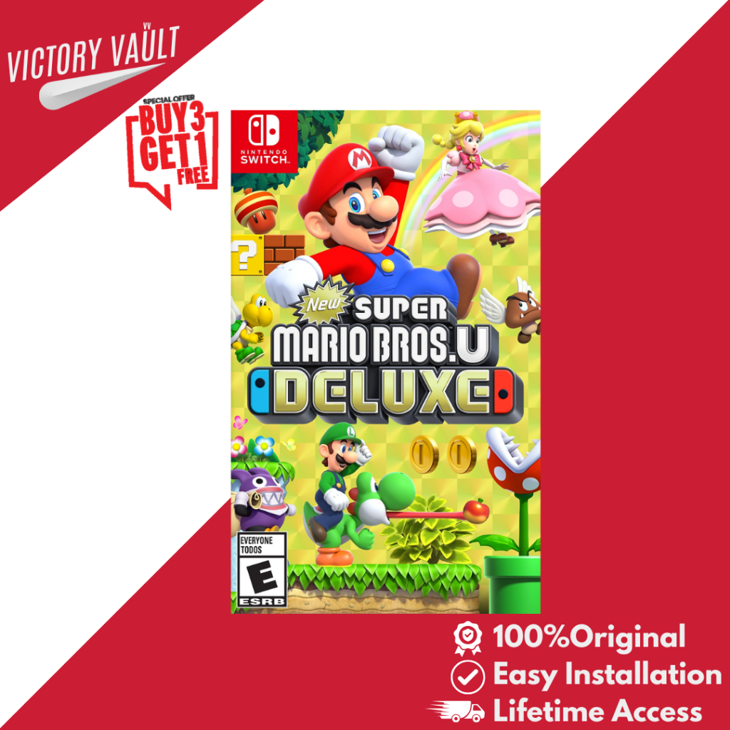 Super Mario Bros Ultimate Deluxe (U Deluxe) (Nintendo Switch) 超级马利奥兄弟U ...