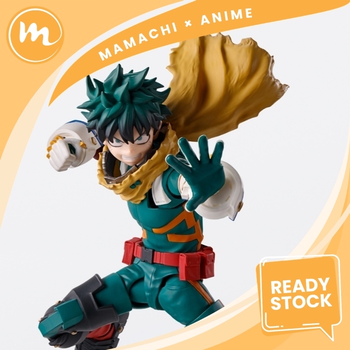 【READY STOCK】BANDAI TAMASHII NATIONS MY HERO ACADEMIA - S.H.Figuarts IZUKU MIDORIYA (Original ...