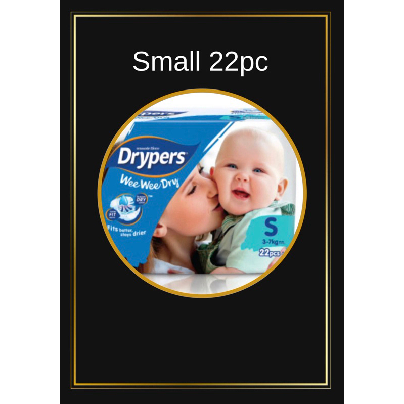 DRYPERS WEE WEE DRY SMALL 22PC | Shopee Malaysia