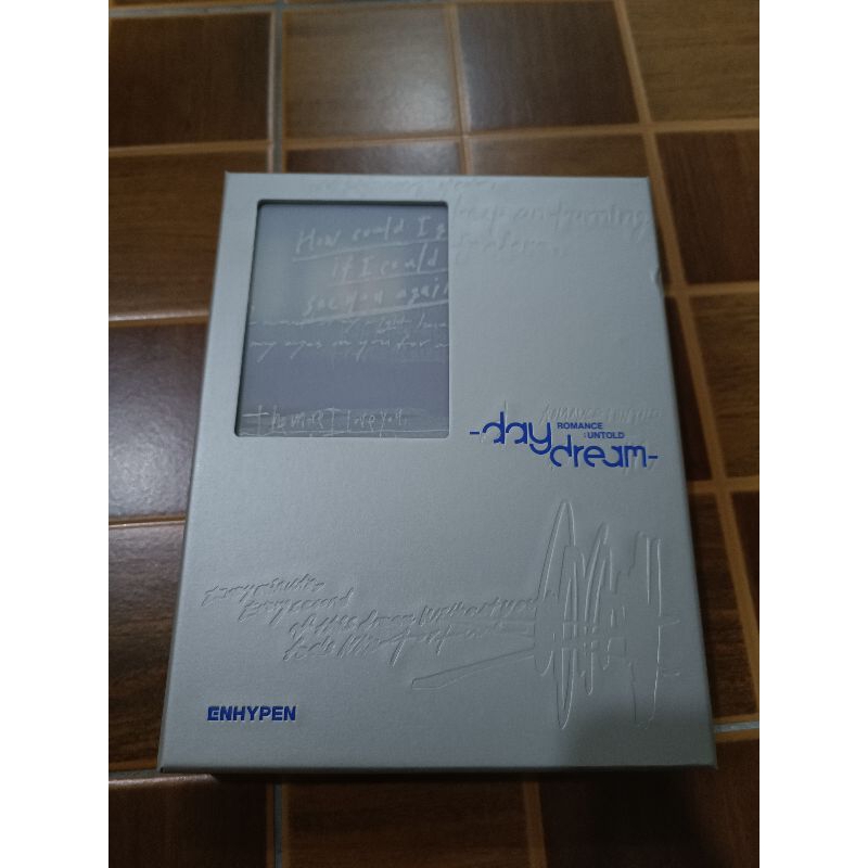 ENHYPEN DAYDREAM BLUE NOON VERSION UNSEALED ALBUM (Damaged) read desc ...