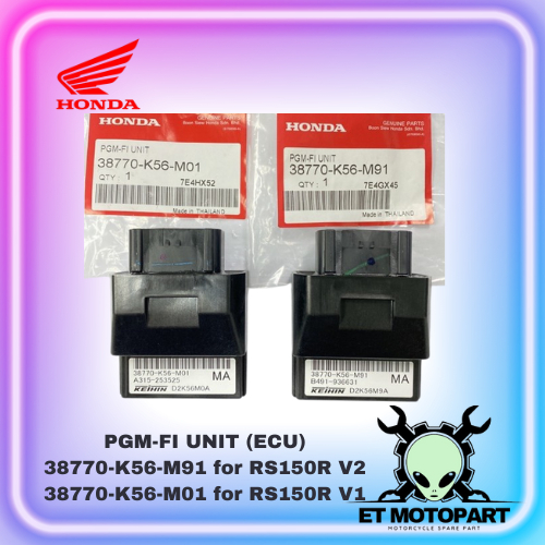 HONDA RS150R V1 V2 PGM-FI Unit (ECU) Engine Control Unit (38770-K56-M91 ...