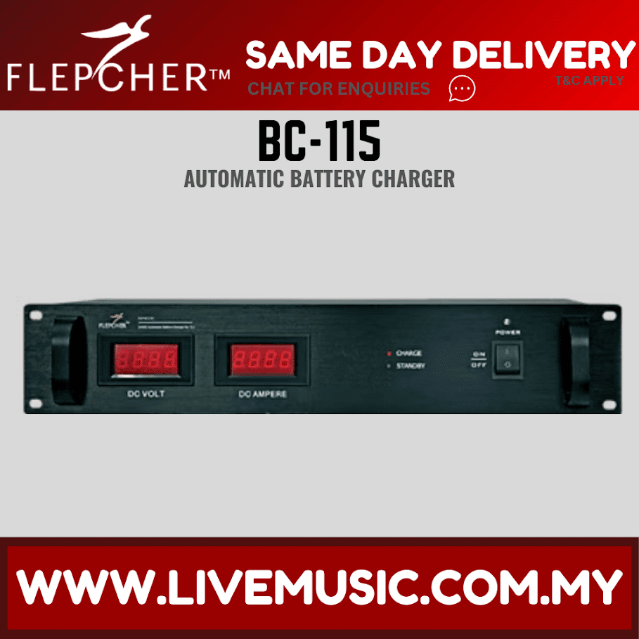 Flepcher BC-115 Automatic Battery Charger ( BC 115 / BC115 ) | Shopee Malaysia