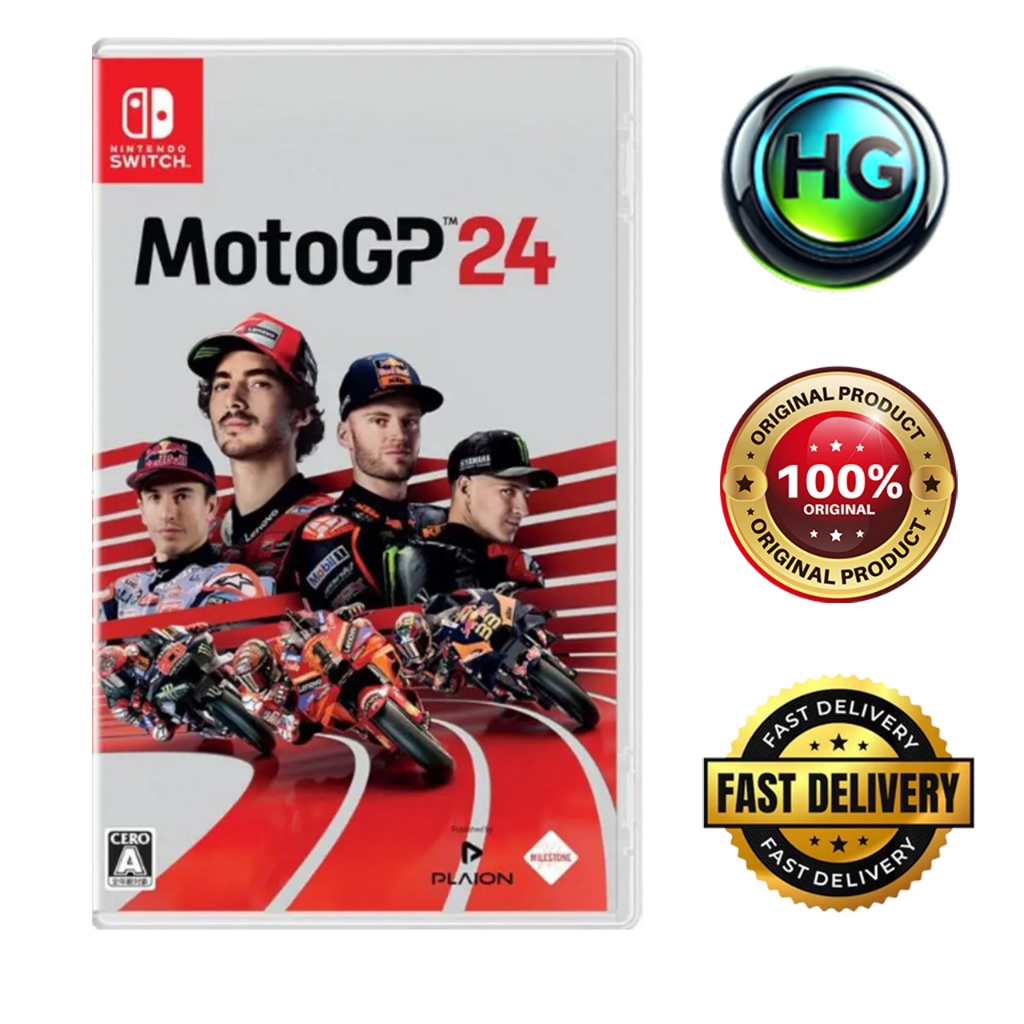 MOTOGP 2024 Nintendo Switch Game -Nintendo OLED / Lite / V2 Physical ...