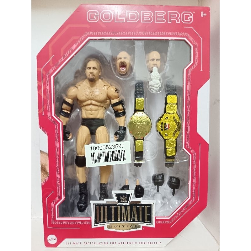 Mattel WWE Ultimate Edition Fan Takeover Goldberg Wrestling Action Figure | Shopee Malaysia