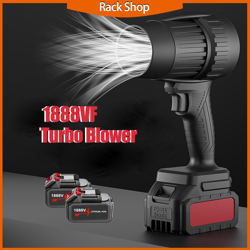1888Vf Cordless Air Blower Portable Rechargeable Electric Blower Wind ...