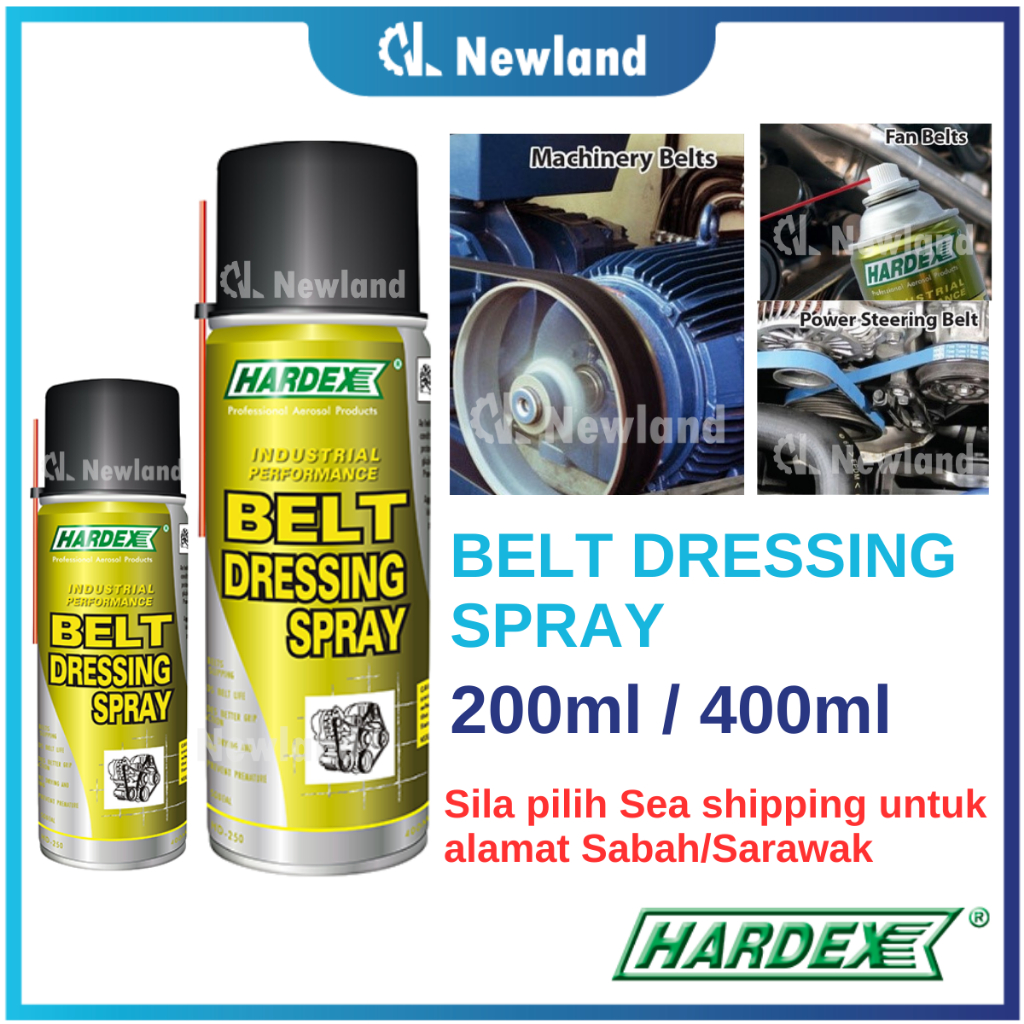 Hardex Timing Belt Spray / Belt Dressing Spray - 200ml, 400ml (HD-252 ...