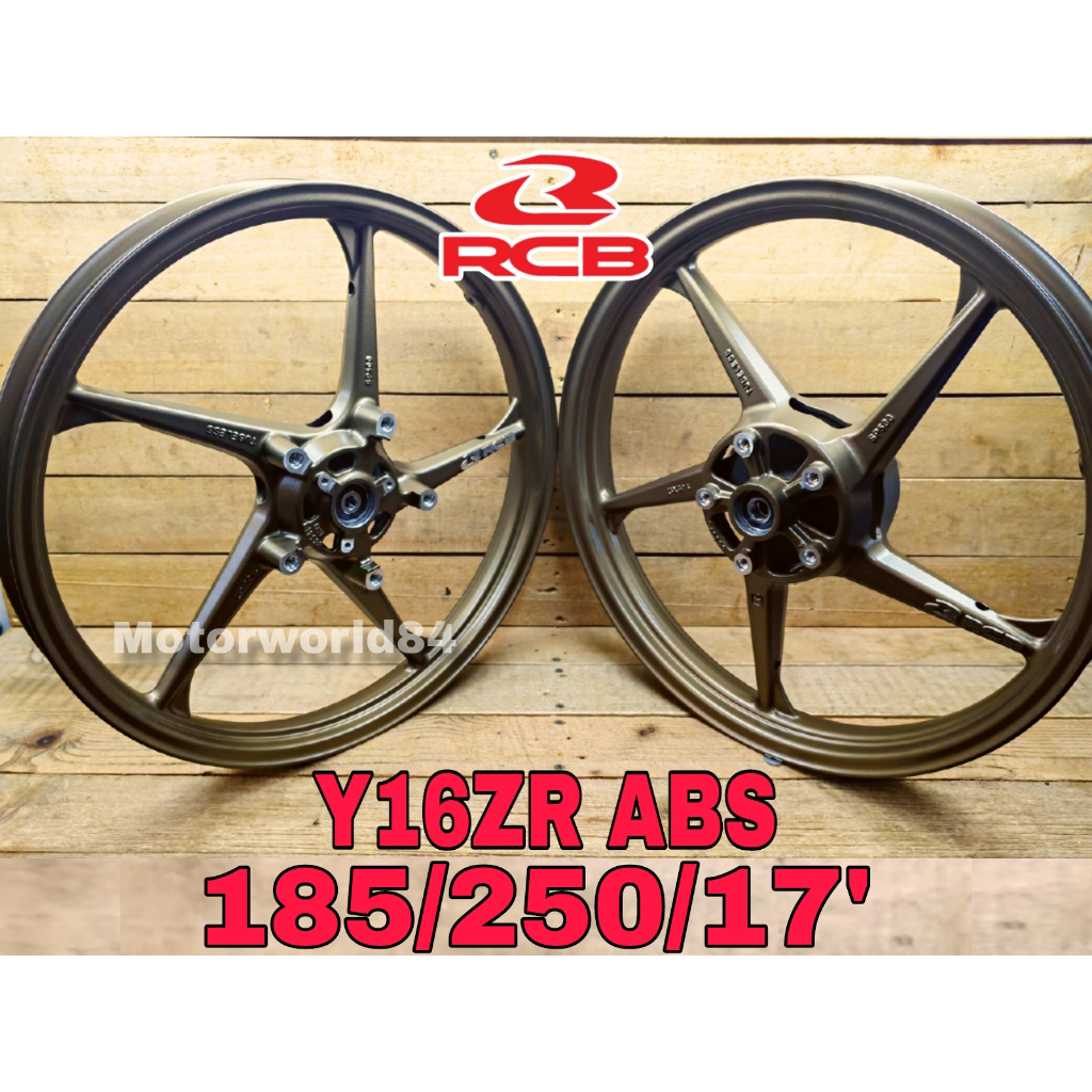 RIM YSUKU Y15 Y15ZR Y16 Y16 ABS RCB ORIGINAL SP500 SPORT RIM 500 185 / 250 / 17 MOTOR Y16ZR Y16 ...