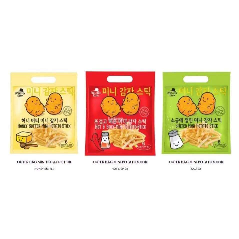 Master Kim Potato Stick (Big Pack) Master Kim 薯条 80g( 5PACK) | Shopee ...