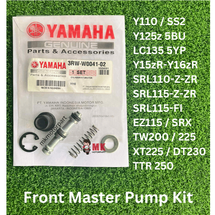 FRONT Master Pump KIT Y110 Y125z LC135 Y15 Y16 SRL110 SRL115 EZ115 SRX ...