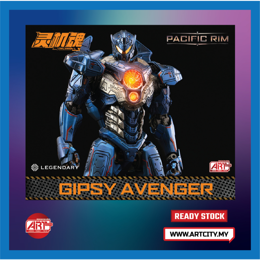 (READY STOCK) Ling Ji Hun Studio - Gipsy Avenger - Pacific Rim - Light ...