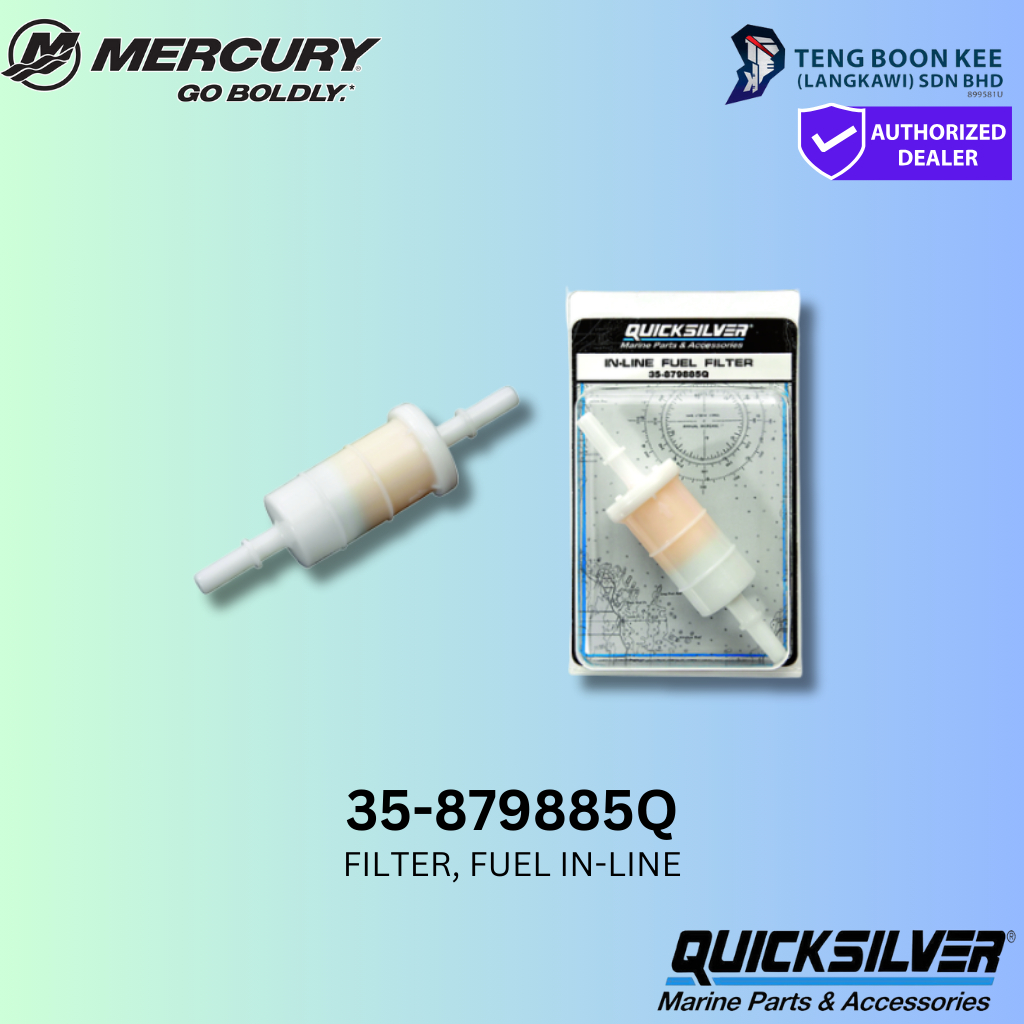 35-879885Q FILTER, FUEL IN-LINE - MERCURY (QUICKSILVER BRANDED ...