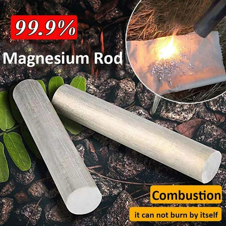 Outdoor Pure Magnesium Alloy Rods For Survival Kits Fire Starter ...