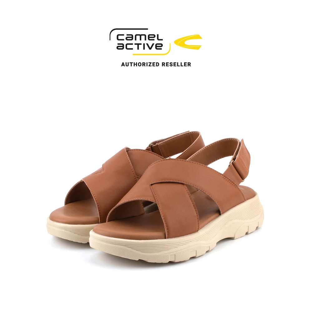 camel active Women Laurel Cross Strap Comfort Sandal - 782204-DZ03SV-3 ...