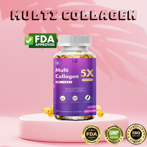 (100% Original) MULTIPLUS Multi Collagen 5X 120 Capsules | Shopee Malaysia