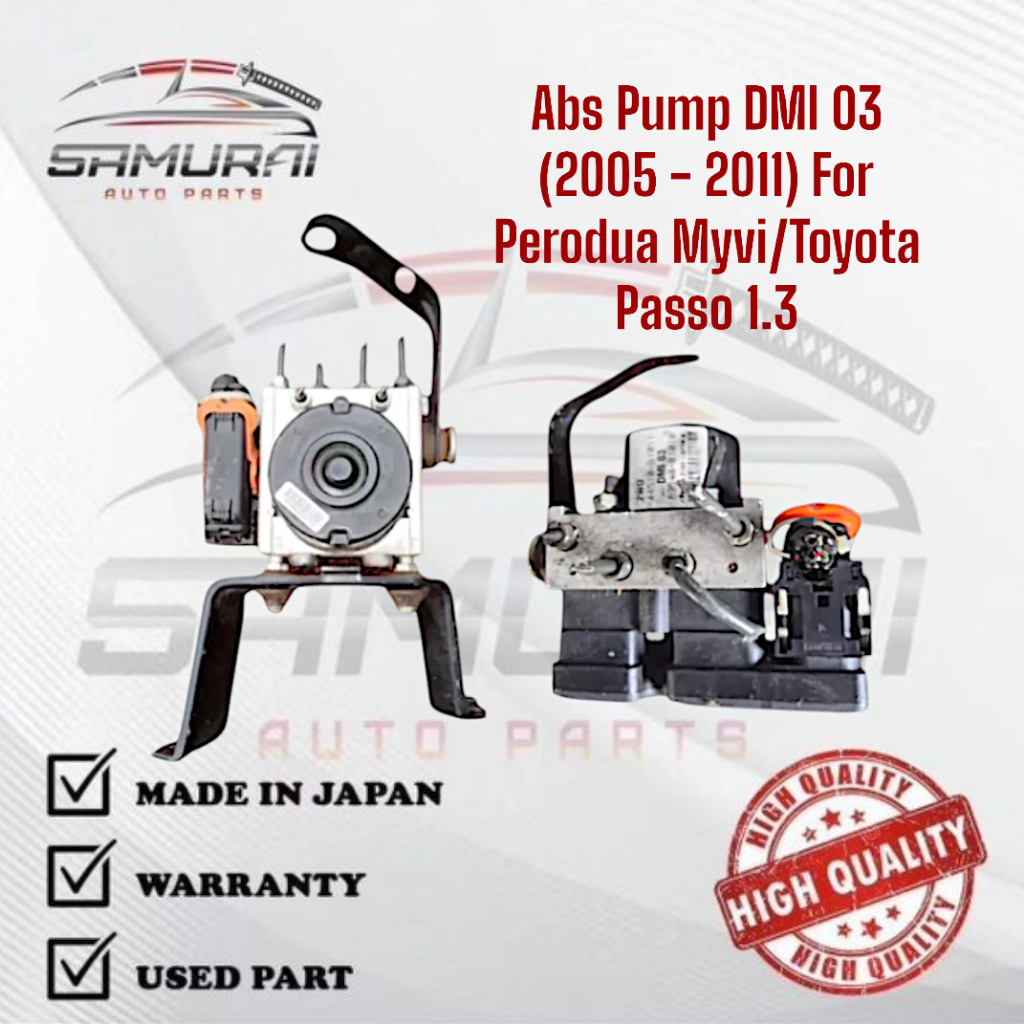 Perodua Myvi/Toyota Passo 1.3 Abs Pump DMI 03 (2005 - 2011) Used Japan ...