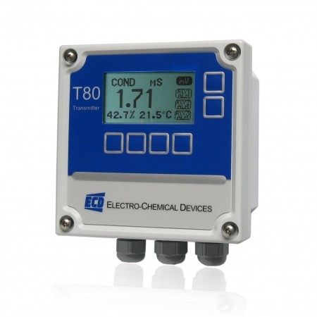 ECD Standard T80 S80 pH Sensor with Detach Cable & Buffer Solutions w ...