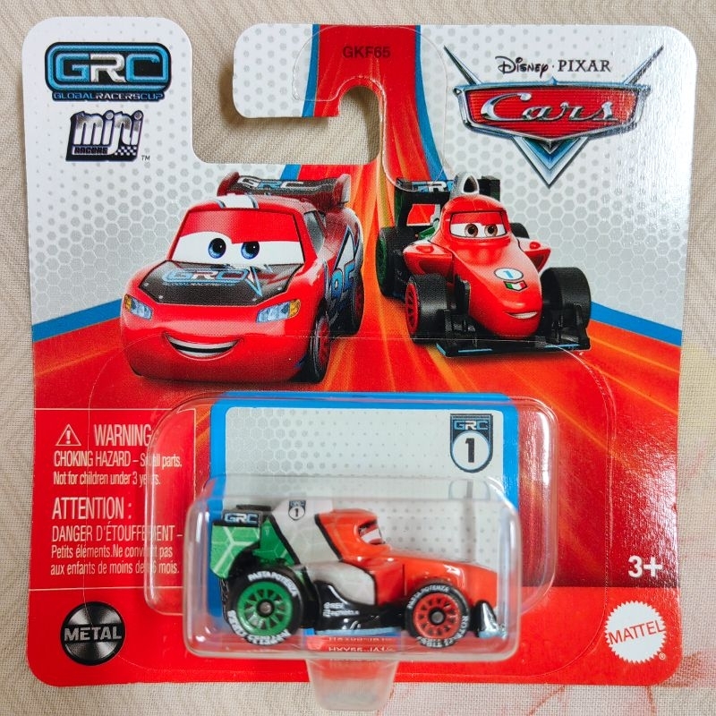Disney Car Pixar Mini Racers Francesco Bernoulli F1 Formula 1 | Shopee ...